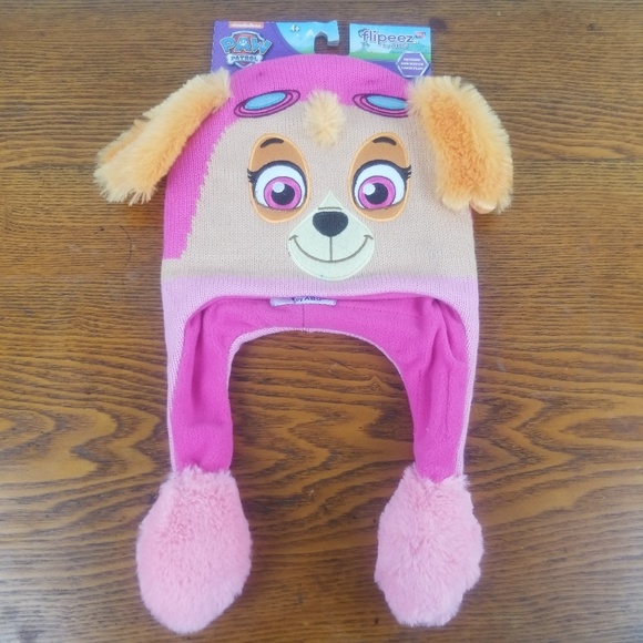 ABG | Accessories | Flipeez Hat Paw Patrol Pink Dog Ears Move Skye ...